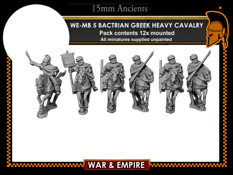 WE-MB05 Bactrian Greek Heavy Cavalry, javelins/bows